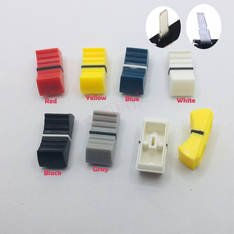 Slide Fader Knob Cap For Yamaha Soundcraft Behringer Mixer Hole 4mm ...