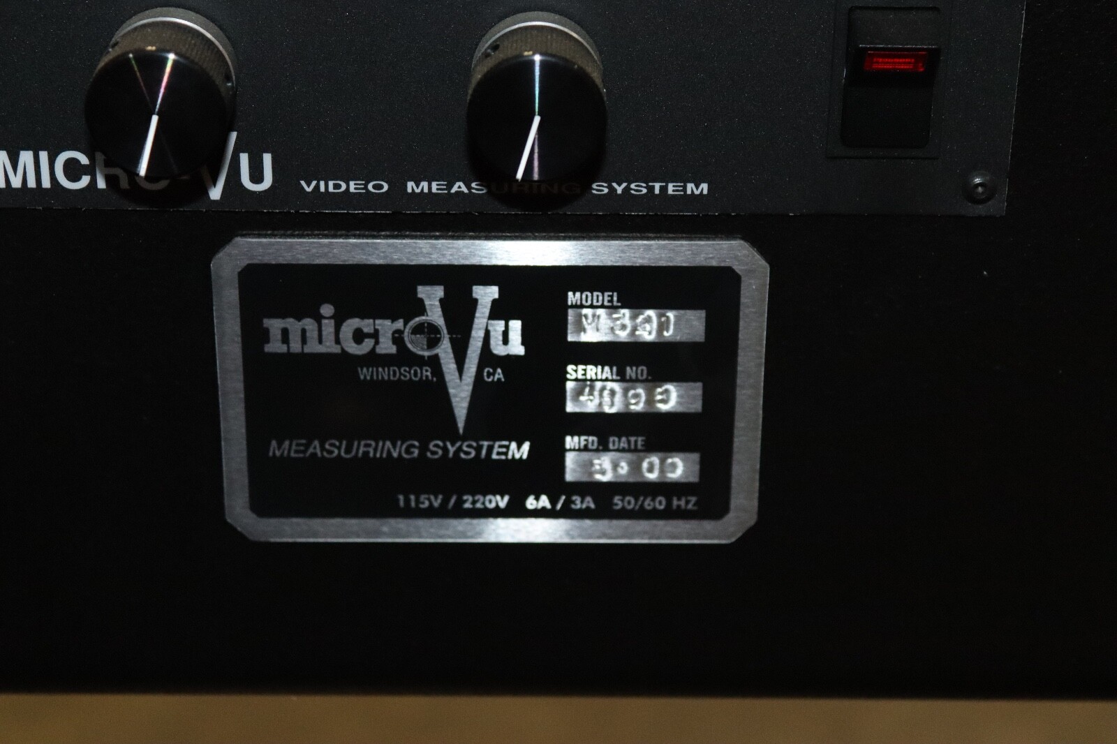 MicroVu M321 Measurement System | eBay