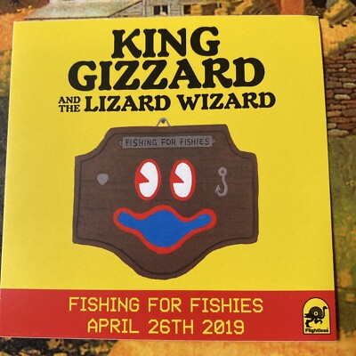 King Gizzard & Lizard Wizard Fishing For Fishiesmemorabilia 9.5 cm ...
