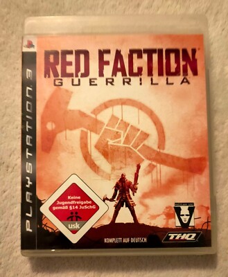 Red Faction: Guerilla (Sony PlayStation 3, 2009) ps3 spiel, ps3 game ...