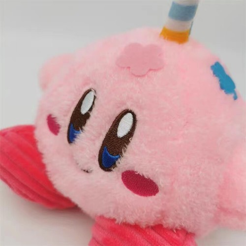 Kawaii Birthday Candle Kirby Plush Toy Soft Cuddly Doll Collectible ...