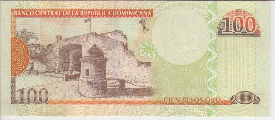 Dominican Republic Banknote P.177c 100 Pesos 2010 Prefix VM UNC 2001 | eBay