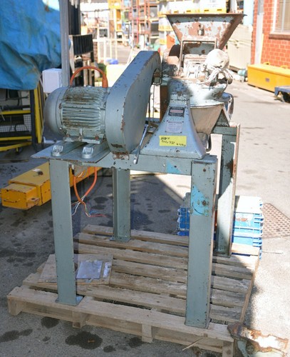 MIKRO PULVERIZER Hammer mill sample auger screw fed MODEL 1 SH ...