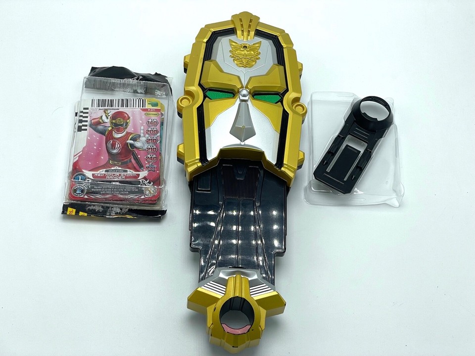Power Rangers Megaforce Deluxe Gosei Morpher Card Reader w/10 Cards ...