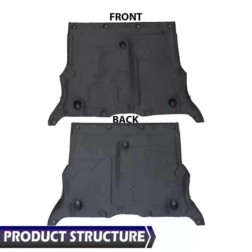 Front Engine Splash Shield Guard Under Cover Fit For 2017-2023 Tesla ...
