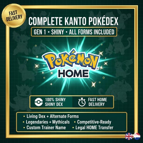 Pokedex | Pokémon HOME | Shiny 6IV | eBay