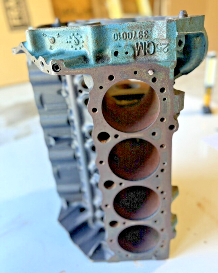 GM Small Block Chevy Engine Block 302 327 350 CI Date Code H38 OEM ...