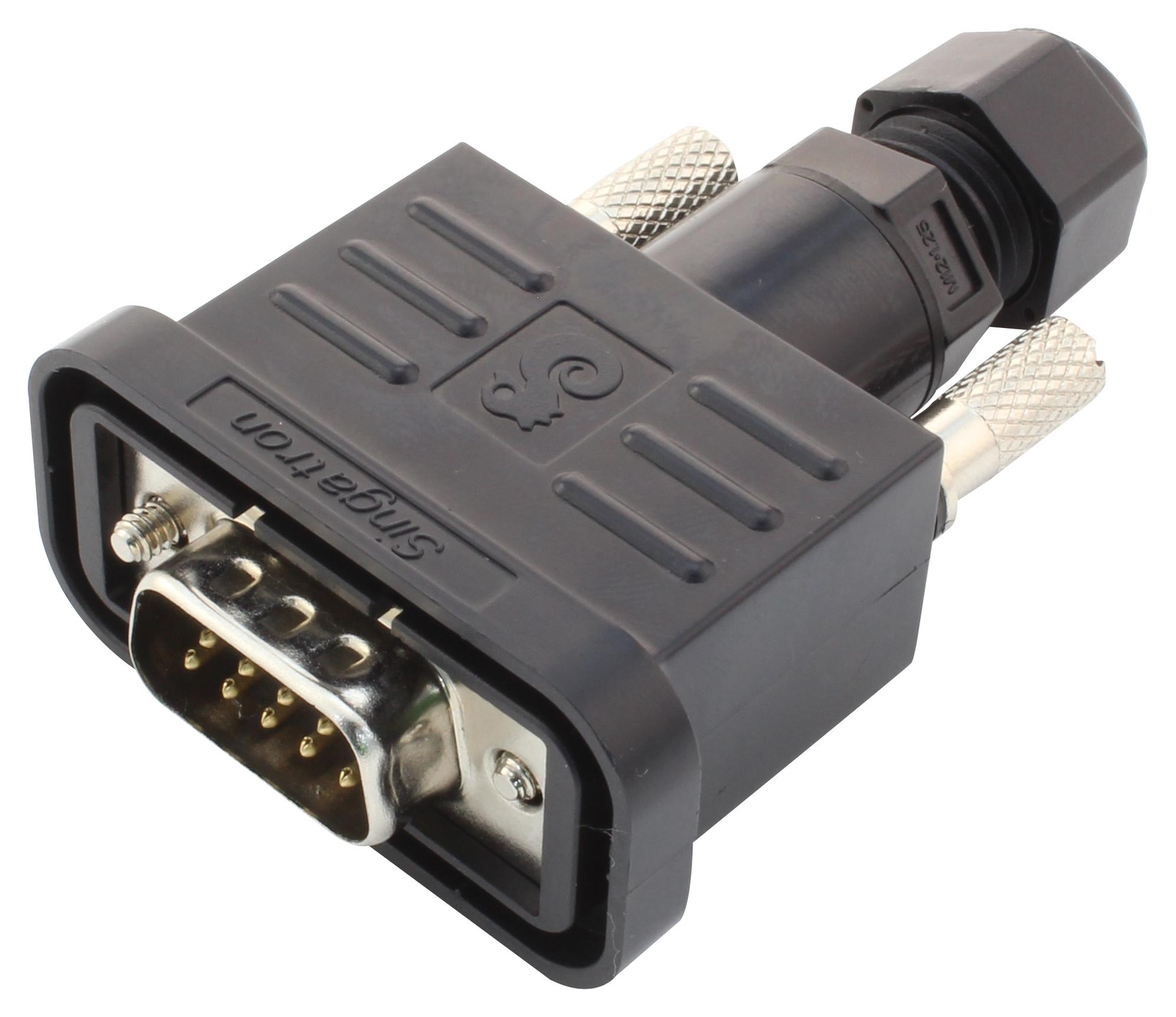 CONN ASSEMBLY, D-SUB, PLUG, 9POS, CABLE, D Subminiature Connectors ...