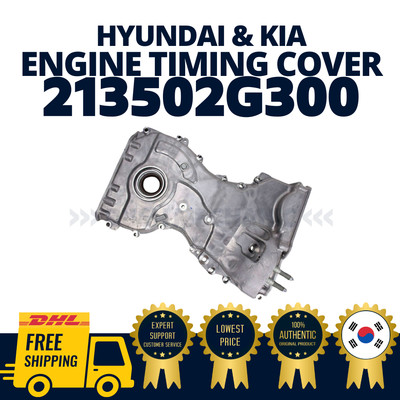 GENUINE OEM Hyundai Kia Engine Timing Cover 213502G300 | eBay