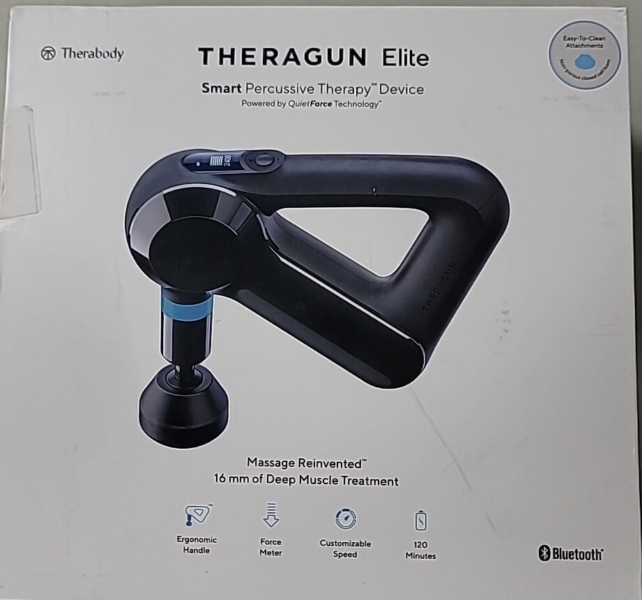 Theragun Elite SMART Percussive Therapy Massage Device. Free Shipping ...