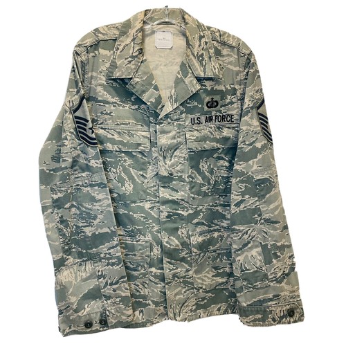 US Air Force Master Sergeant ABU Camo Utility Coat Jacket 40R ...