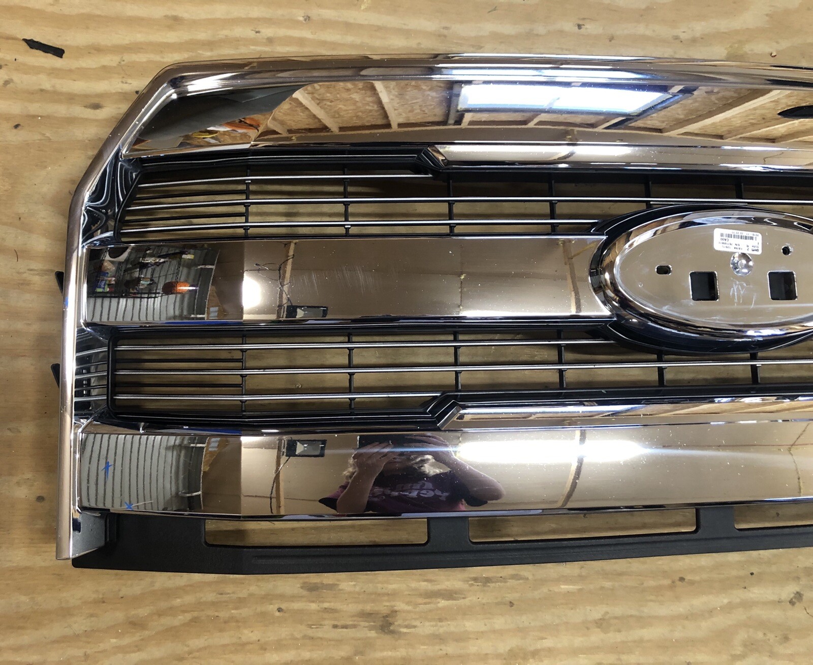 2015 2016 2017 Ford F-150 Lariat Chrome Front Grill OEM FL3Z-8200-HA | eBay