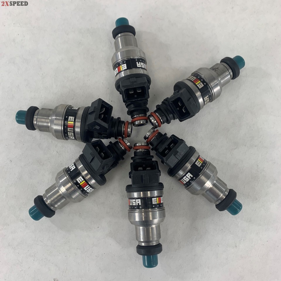 Brand NEW Universal Injectors 440cc x 6 350Z 370Z 300ZX 3000GT Eclipse ...