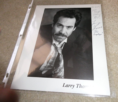 Movie TV Actor Larry Thomas Autograph Signed 10x8 Photo Photograph | eBay