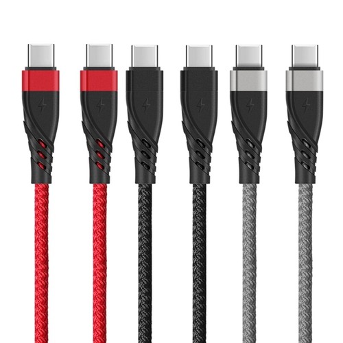 60W USB C to USB Type C Cable PD Fast Charge Type C Data Line For Phone ...