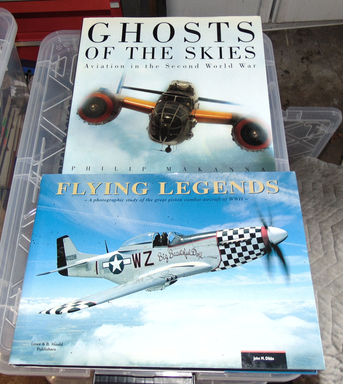 2 WW 2 Airlane Books, Flying Legends, Dibbs & Ghosts of the Skies, P ...