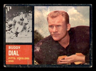 1962 Topps Football #130 Buddy Dial PR *e1 | eBay