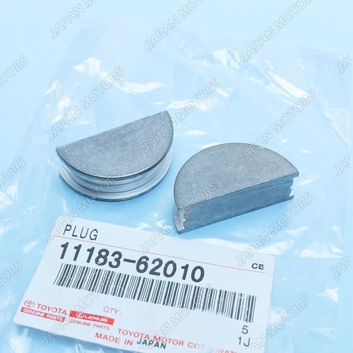 x2 Genuine OEM Toyota Engine Valve Cover Bore Cam Plug Semicircular ...