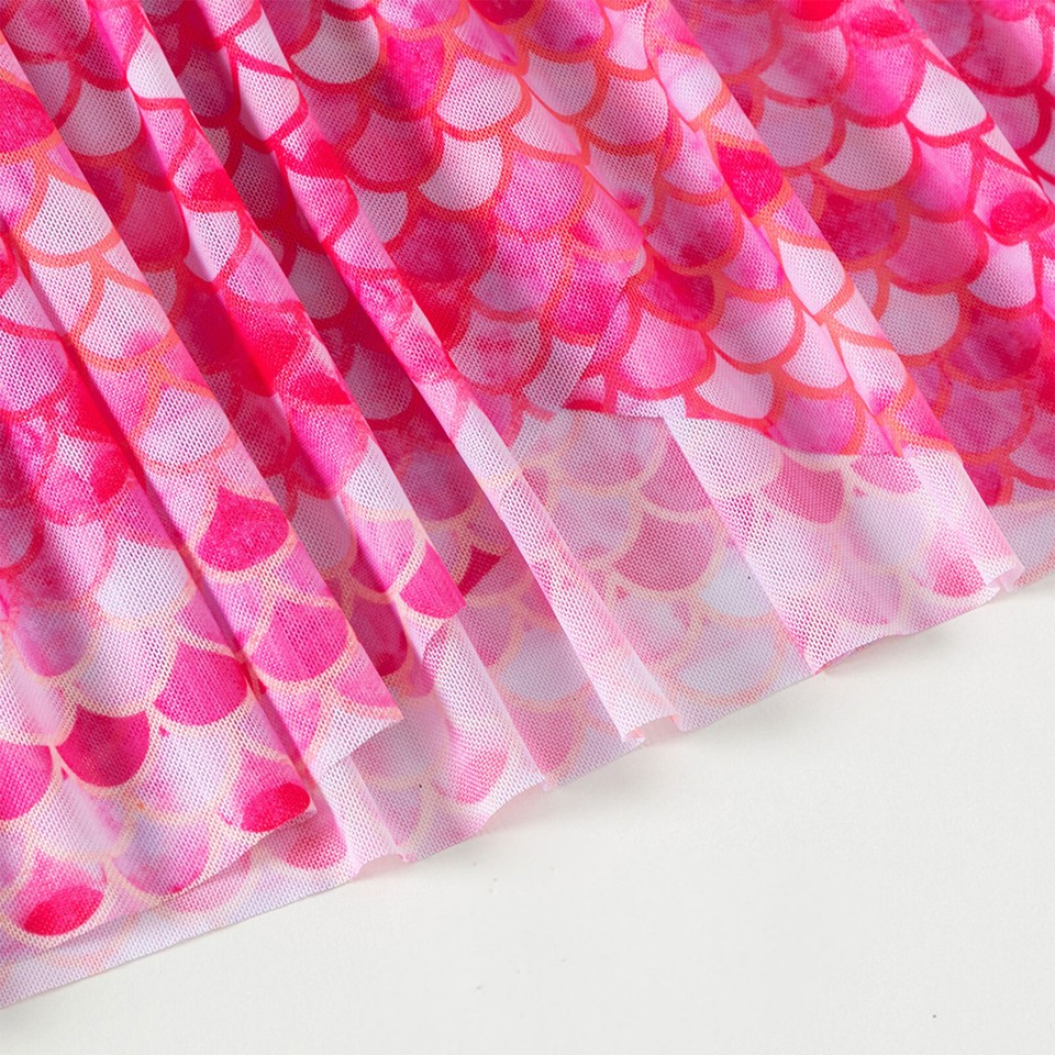 Girls Bathing Suit Party Swimsuit Swimming Costume High Elastic ...