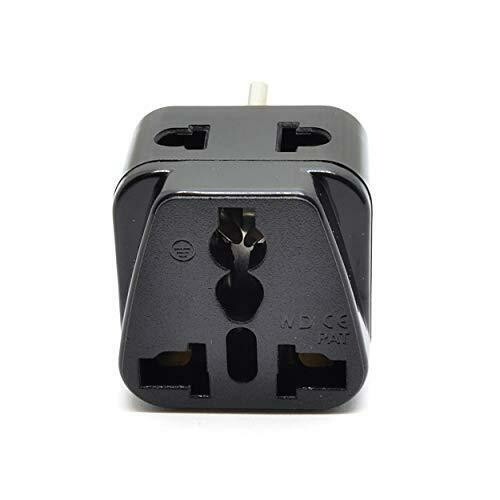 4-PACK 2 in 1 Universal/USA to Italy (Type L) Travel Adapter Plug - 4 ...
