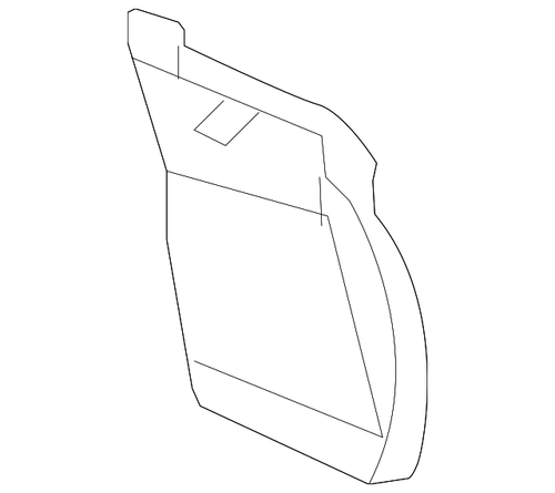 Genuine GM Passenger Side Rear Bumper Guard 96648675 | eBay