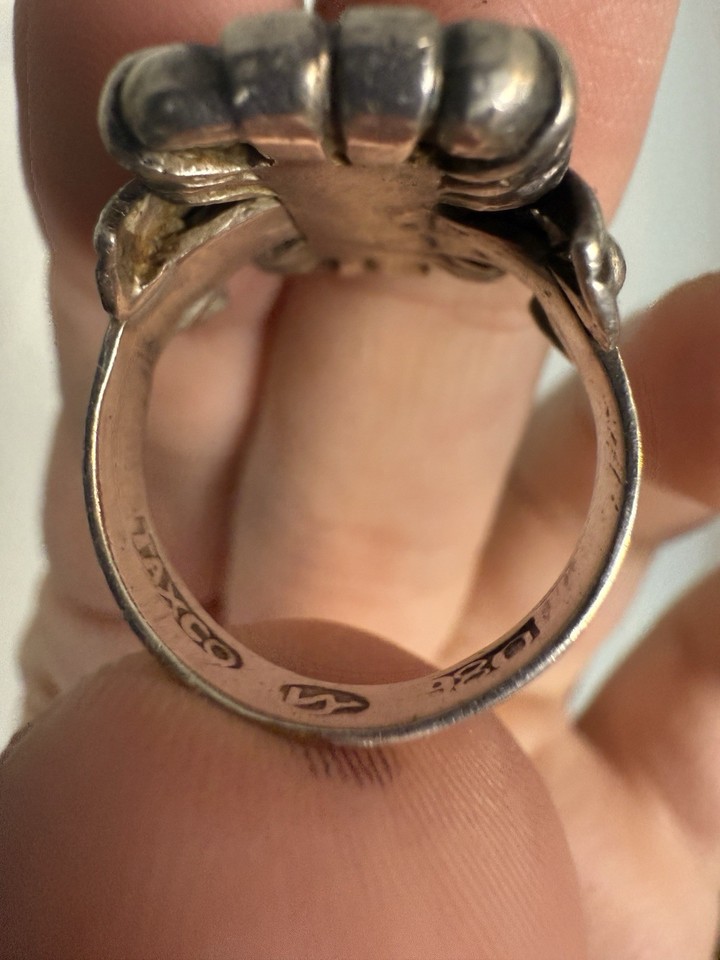 WILLIAM SPRATLING Vintage Sterling Silver Ring 1930s-40 Taxco 980 Sz 8 ...