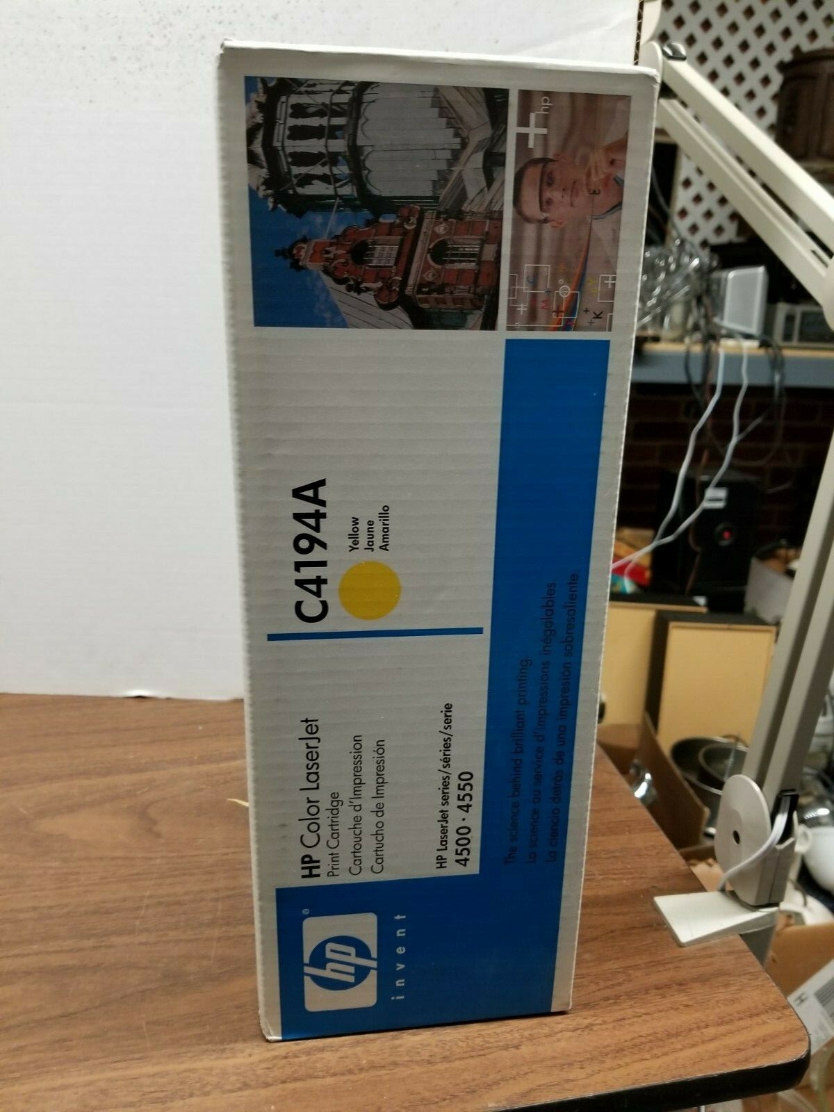 hp color LaserJet toner cartridge C4194A Yellow | eBay