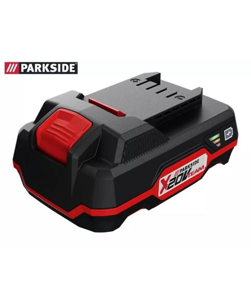 Parkside 20V 2Ah Battery And Quick Charger For X 20V Team Series ...