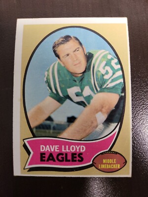 1970 Topps football Dave Lloyd card #21 | eBay