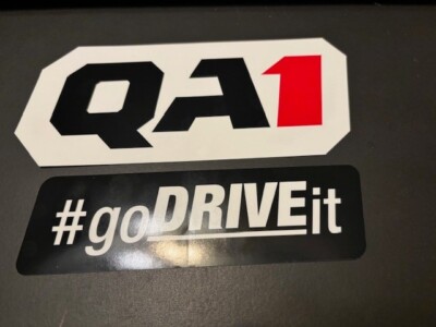 QA1 High Performance Suspension - Racing / Sticker / Decal - 2PC SET | eBay