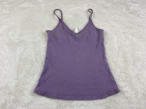 Arizona Women's Juniors Medium Cami Tank Top Purple Spaghetti Strap ...