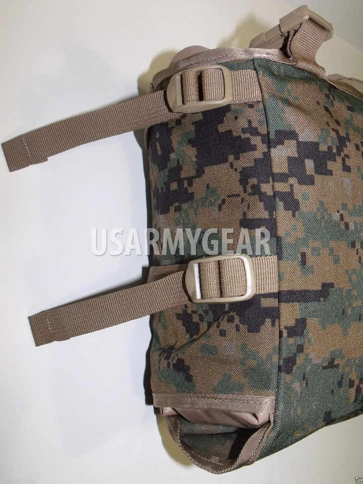 Made in USA marpat ILBE Rucksack Pack USMC Radio Utility POUCH holds 4 ...