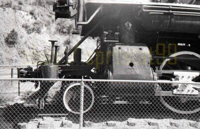 SP Southern Pacific Locomotive #1771 @ Placerville CA - Vtg Railroad ...