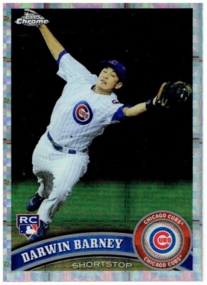 Darwin Barney 2011 Topps Chrome X-Fractors #193 2 Card Lot | eBay