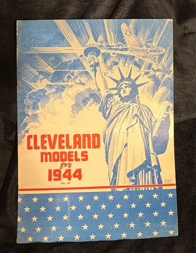 Cleveland Models 1944 Airplane Model Catalog - #42 - Red, White, Blue ...