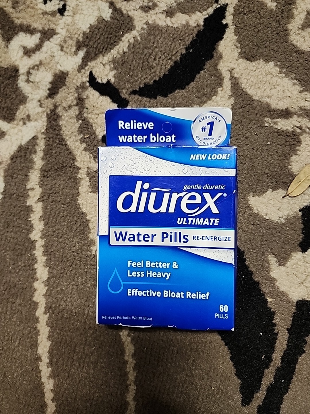 Diurex Ultimate Re-Energizing Water Pills - Maximum Strength Diuretic ...