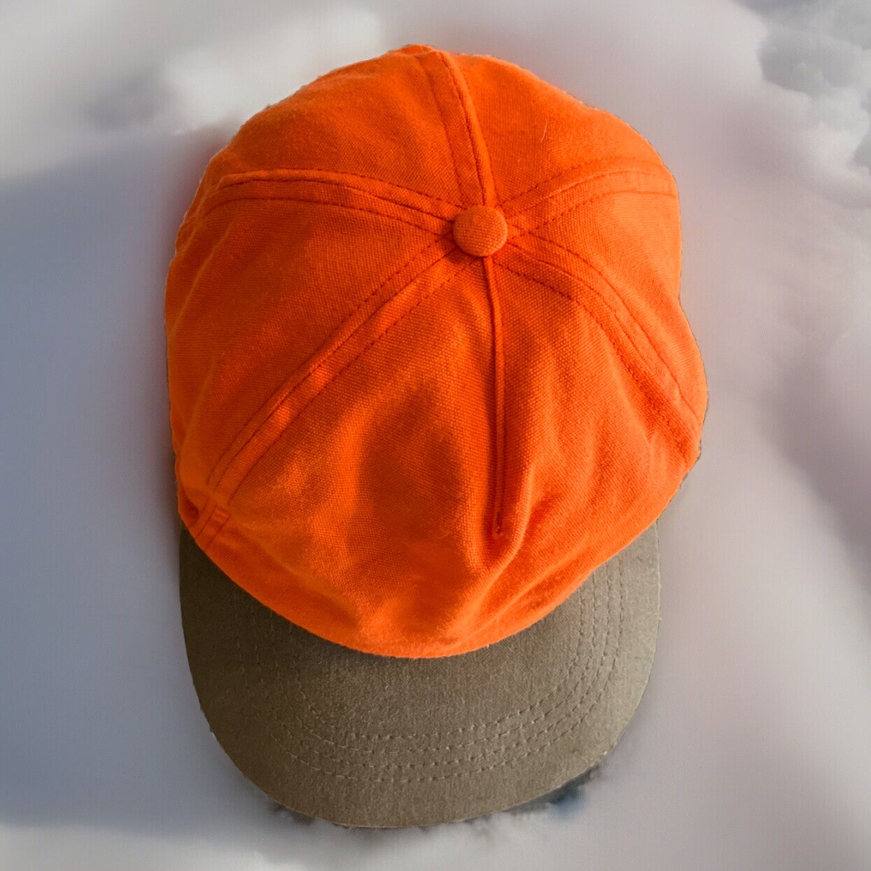 FILSON Ear Flaps Hat Men’s fitted size S Blaze Orange Insulated Cap ...