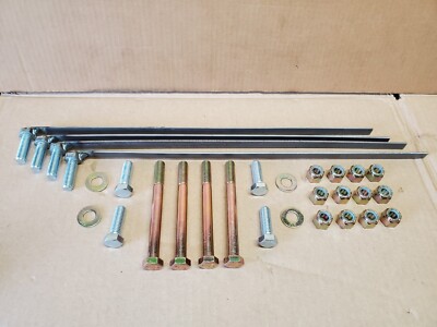 Fisher 77109 Snow Plow mount Bolt Kit 20+ Chevy/GM 2500 3500 77073 MM ...