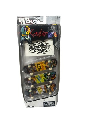TECH DECK 96MM FINGERBOARD CREATION SKATEBOARDS 3-PACK | eBay