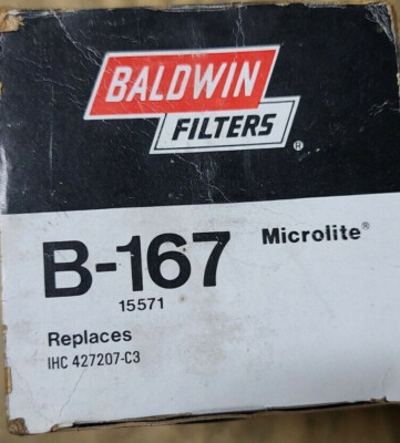 Engine Oil Filter Baldwin B167 | eBay