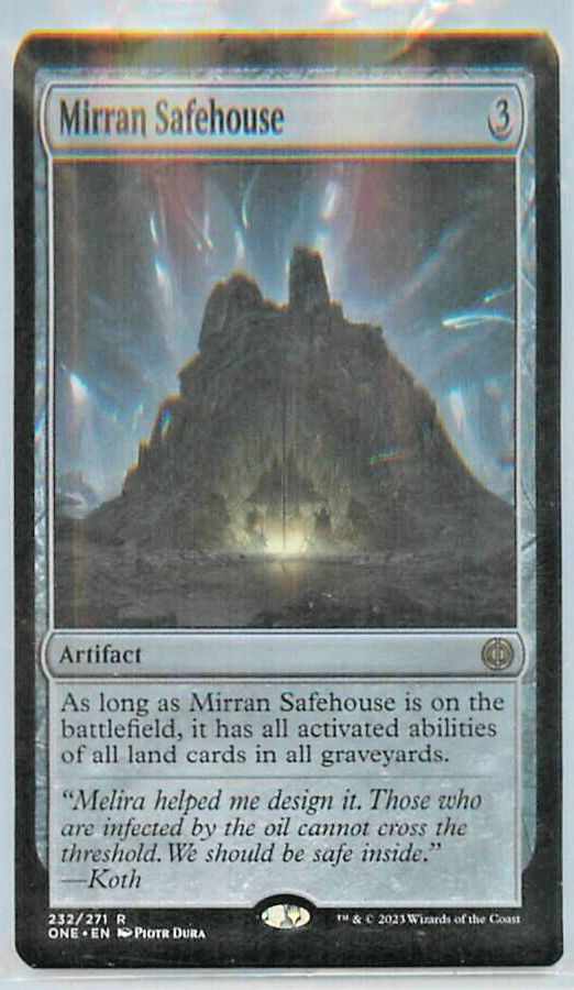 Mirran Safehouse - 232/271 - ONE - NM - MTG Magic the Gathering | eBay