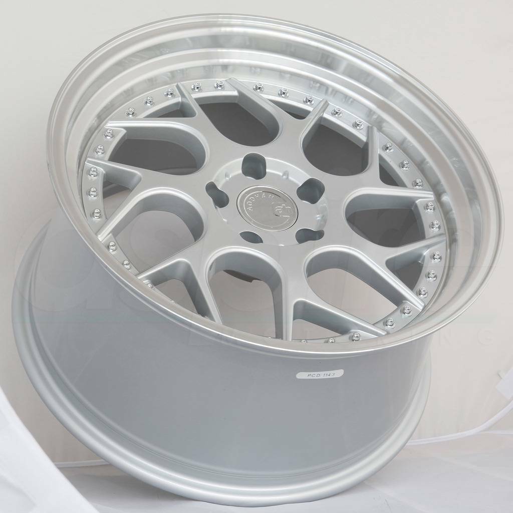 18x8.5 +35 Aodhan DS01 5x114.3 Silver 18 Inch Wheels Rims Set of 4 | eBay