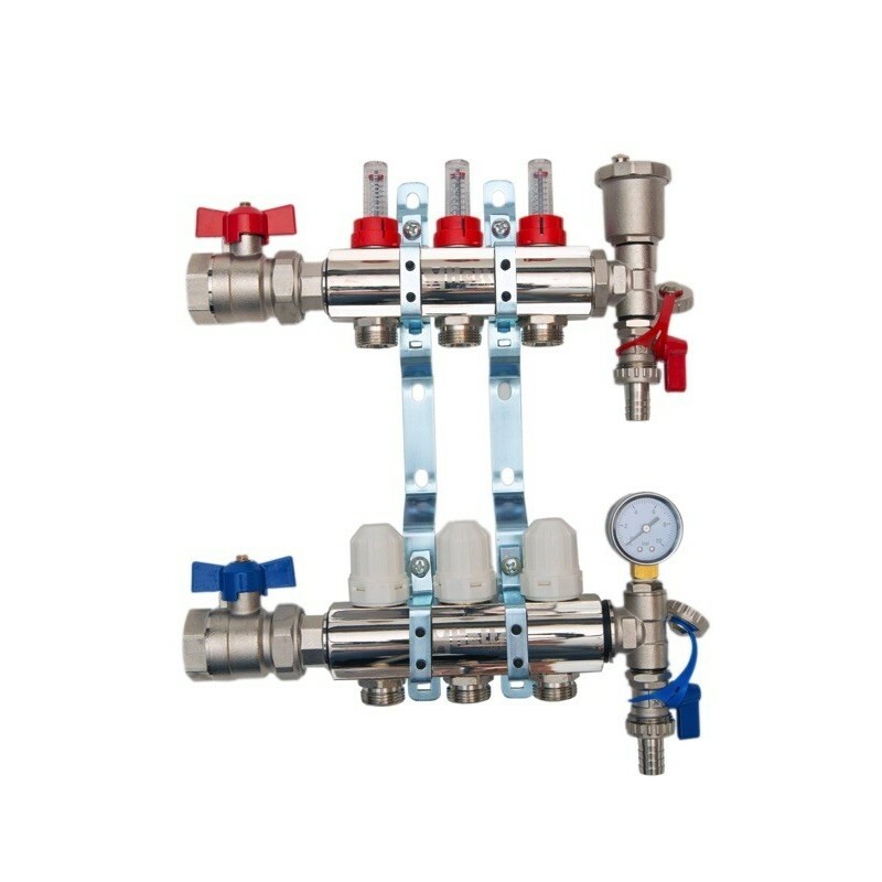 3 ZONE MANIFOLD FOR UNDERFLOOR HEATING PIPE CONNECTIONS 15MM 16MM EBay 3-zone-manifold-for-underfloor-heating-pipe-connections-15mm-16mm-ebay