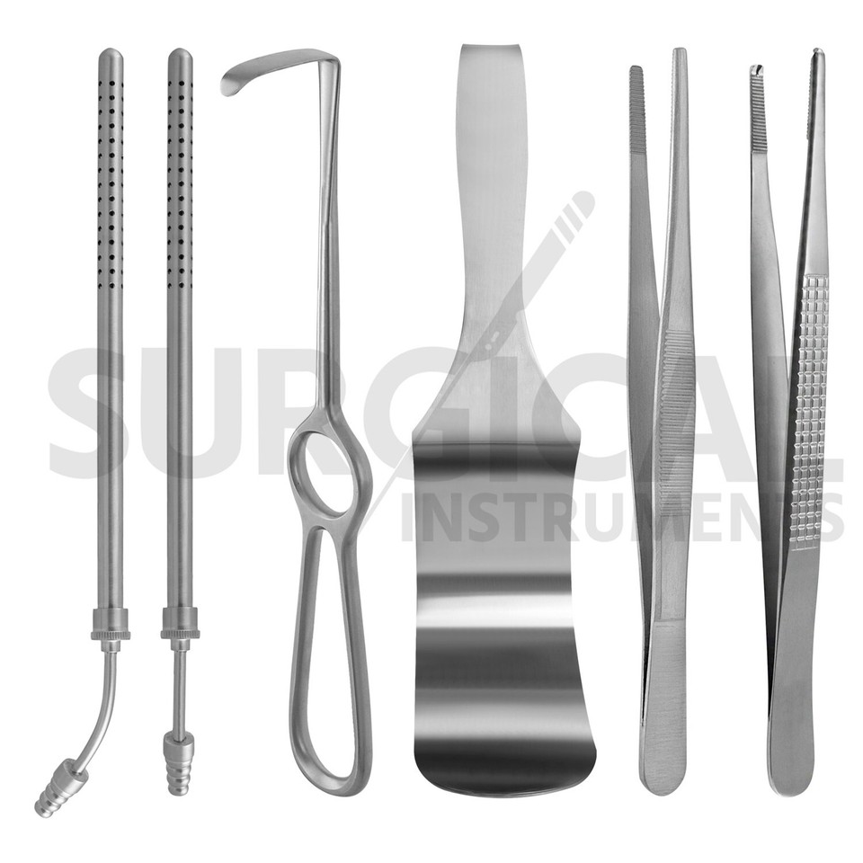 38 Pcs Appendectomy and Hernia Set Kit General Surgery Instruments ...