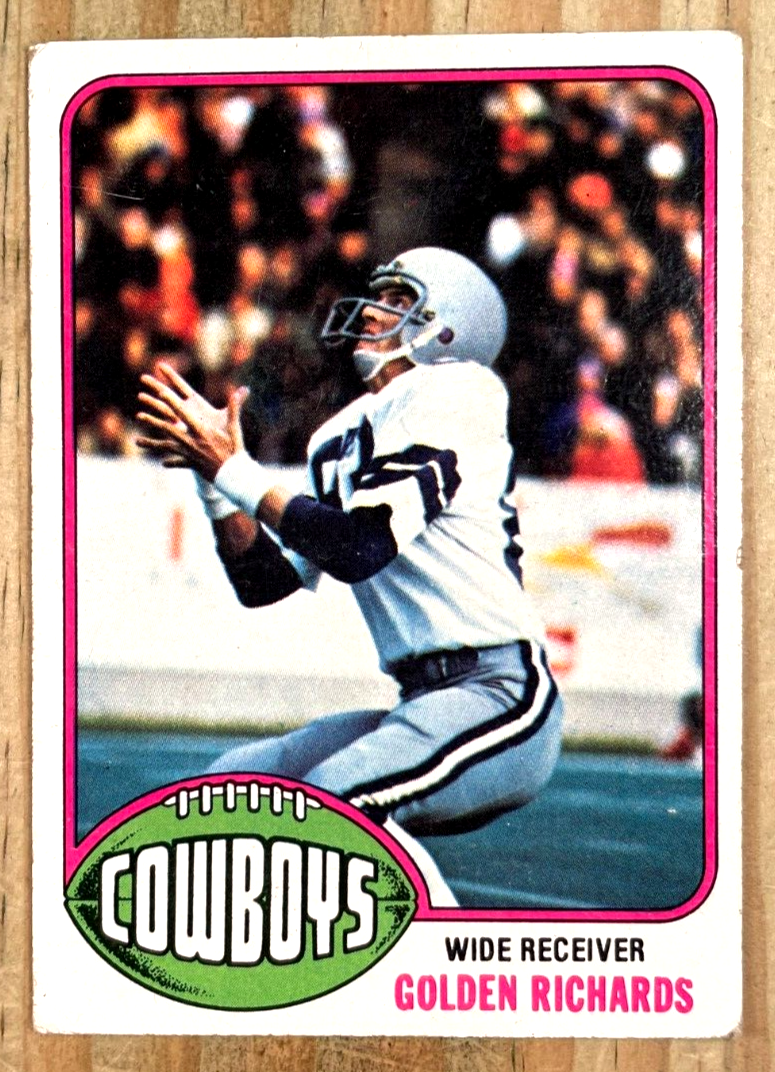 1976 TOPPS GOLDEN RICHARDS CARD#73 DALLAS COWBOYS BEARS BRONCOS BYU ...