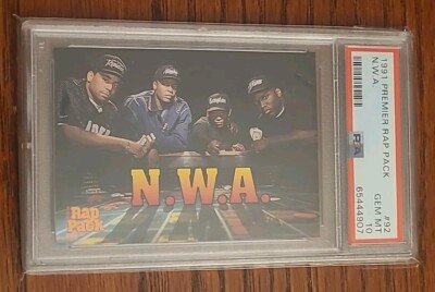 1991 Premier Rap Pack #92 N.W.A. Dr. Dre PSA 10 Gem Mint | eBay