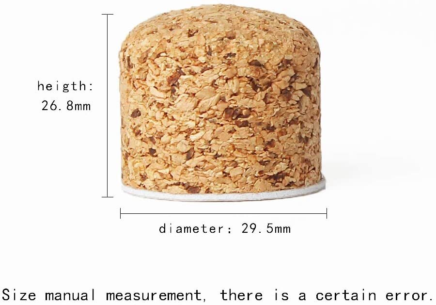 10 Pcs Tobacco Pipe Cork Knocker Soft Wooden Cork Stopper Ashtray ...