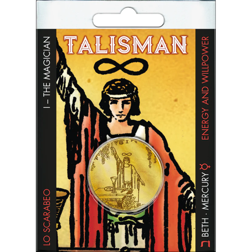 Magician Tarot Talisman Coin Energy & Willpower Beth Mercury Lo ...