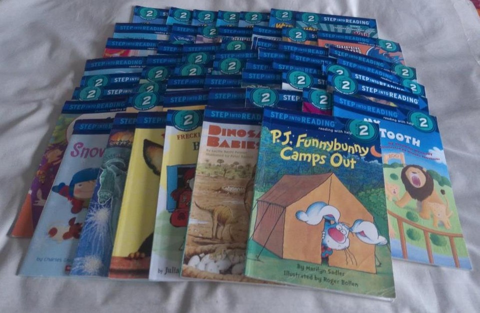 HUGE set of 55 Step Into Reading Step 2 books Gr. PreK-1 | eBay