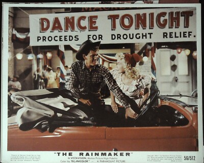The Rainmaker 8 x10 Mini Lobby Card 1956 Earl Hollman & Yvonne Lime as ...